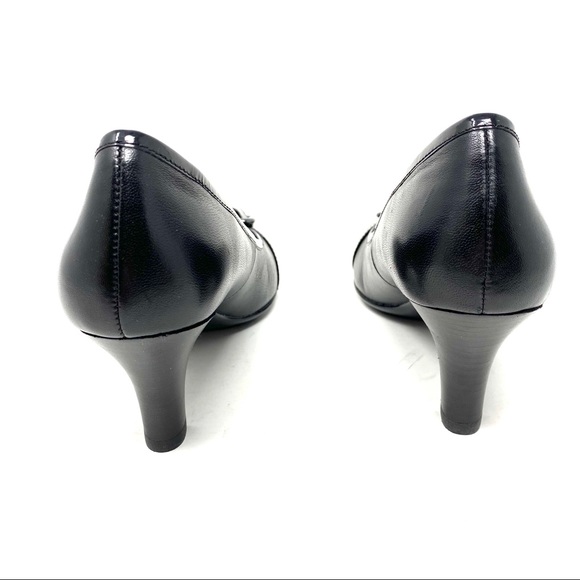 Sofft | Shoes | Sfft Vivia Black Leather Pumps | Poshmark